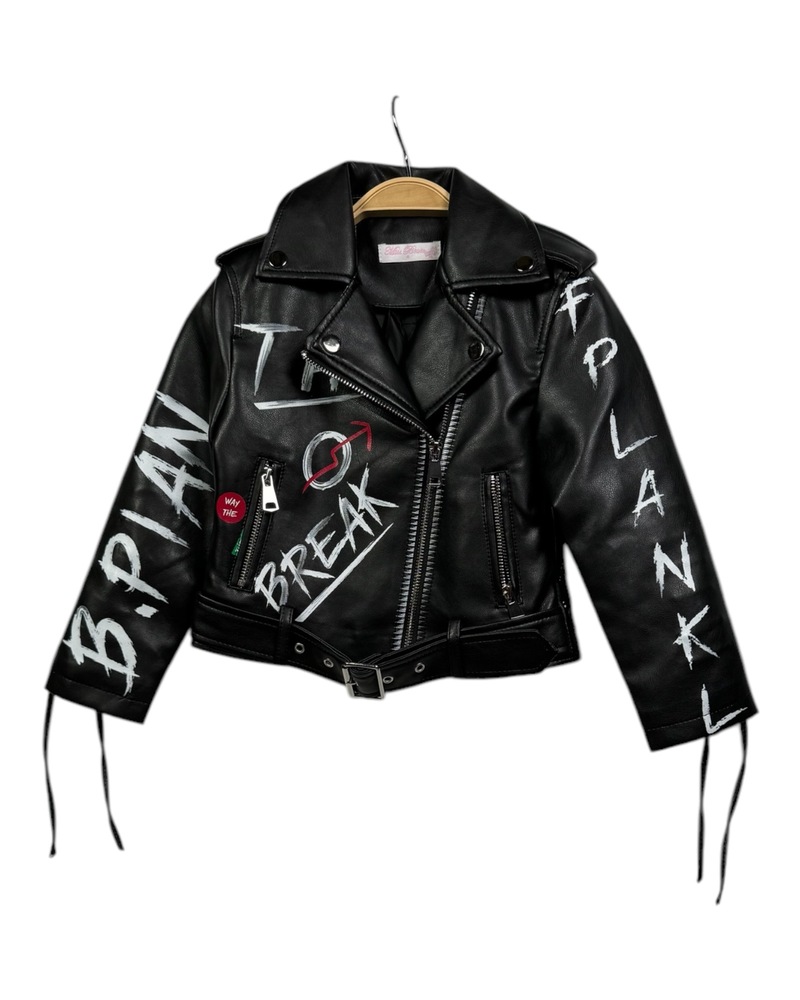 Jacheta piele ecologica – Alexis Kids